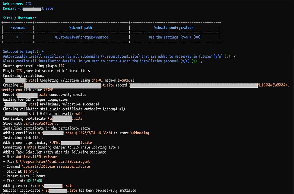 How to Install a Wildcard SSL Certificate on Windows Server 2025 (IIS)