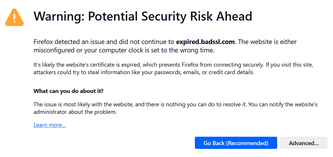 How Do You Fix the ‘Your Connection on This Site Is Not Secure’ Error?