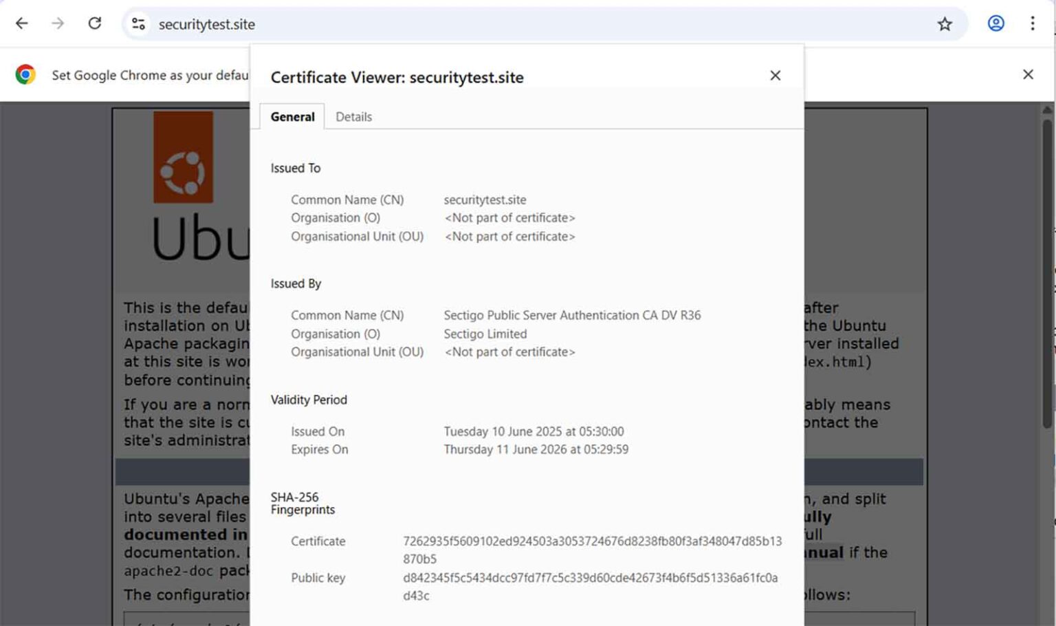 How To Install And Configure An Ssl Certificate On An Apache2 Web Server