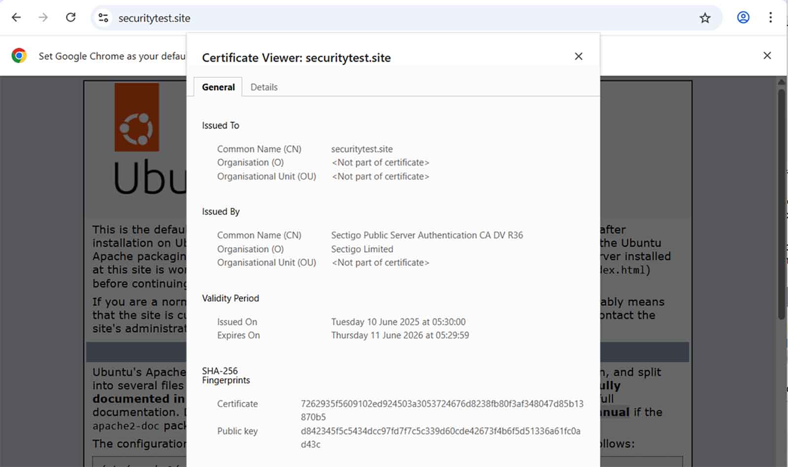 How To Install And Configure An Ssl Certificate On An Apache2 Web Server