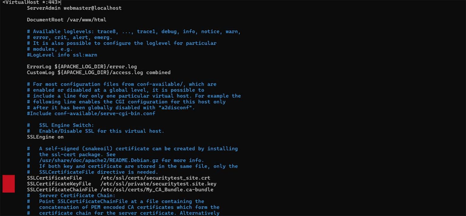How to Install an SSL Certificate on Debian (Apache2)