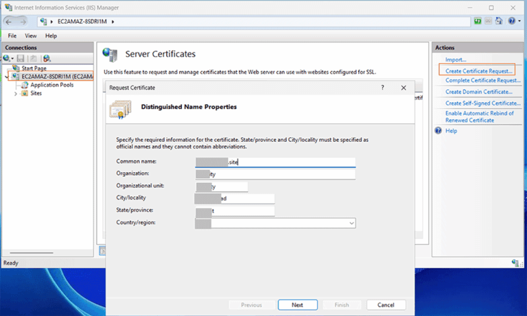 How to Install a Wildcard SSL Certificate on Windows Server 2025 (IIS)